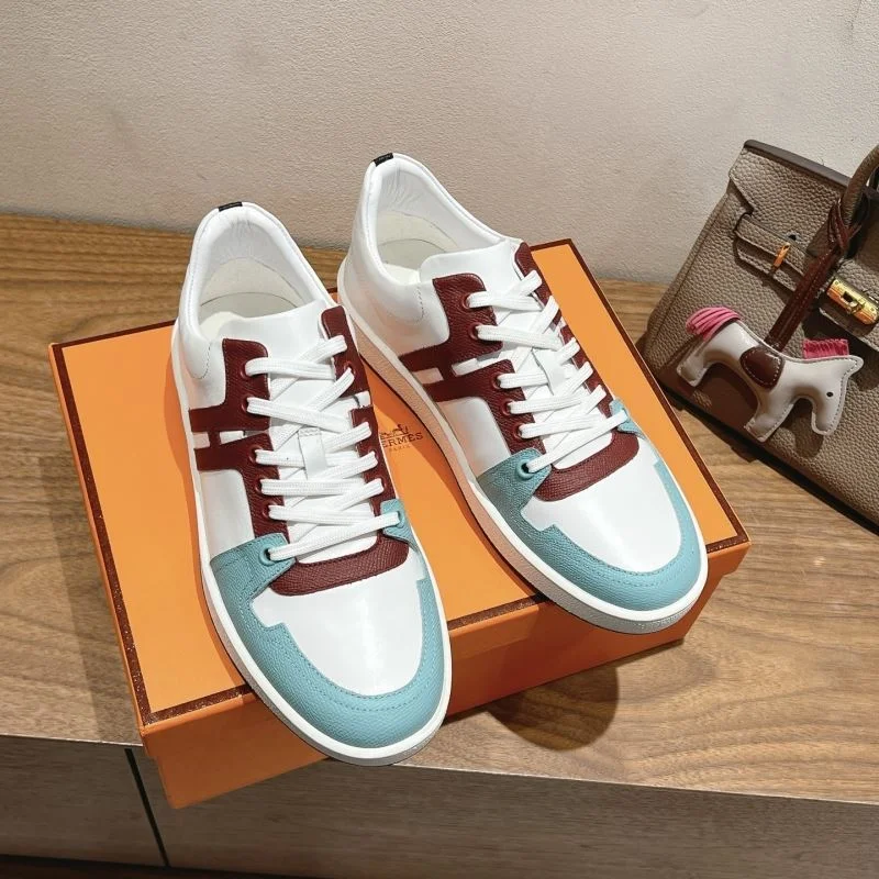 Exact replica Hermes Low Shoes