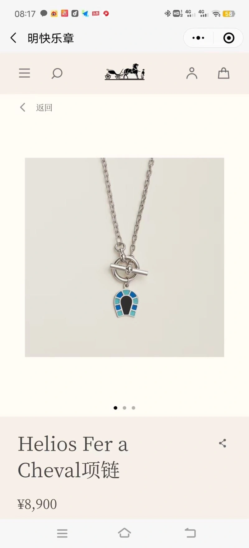 Hermes Necklaces