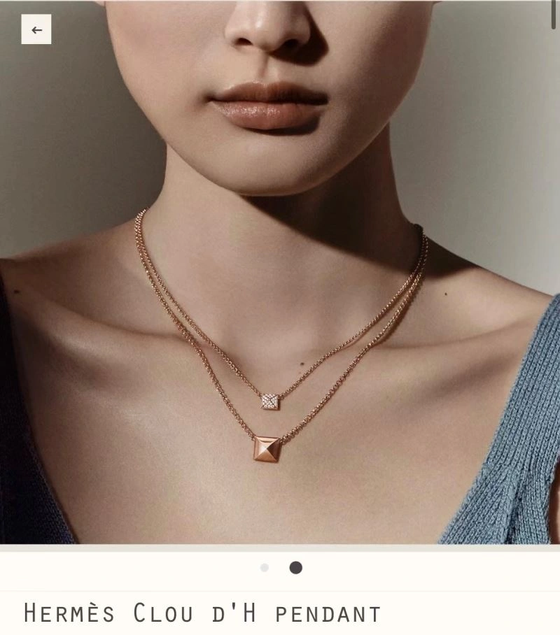 Precise copy Hermes Necklaces
