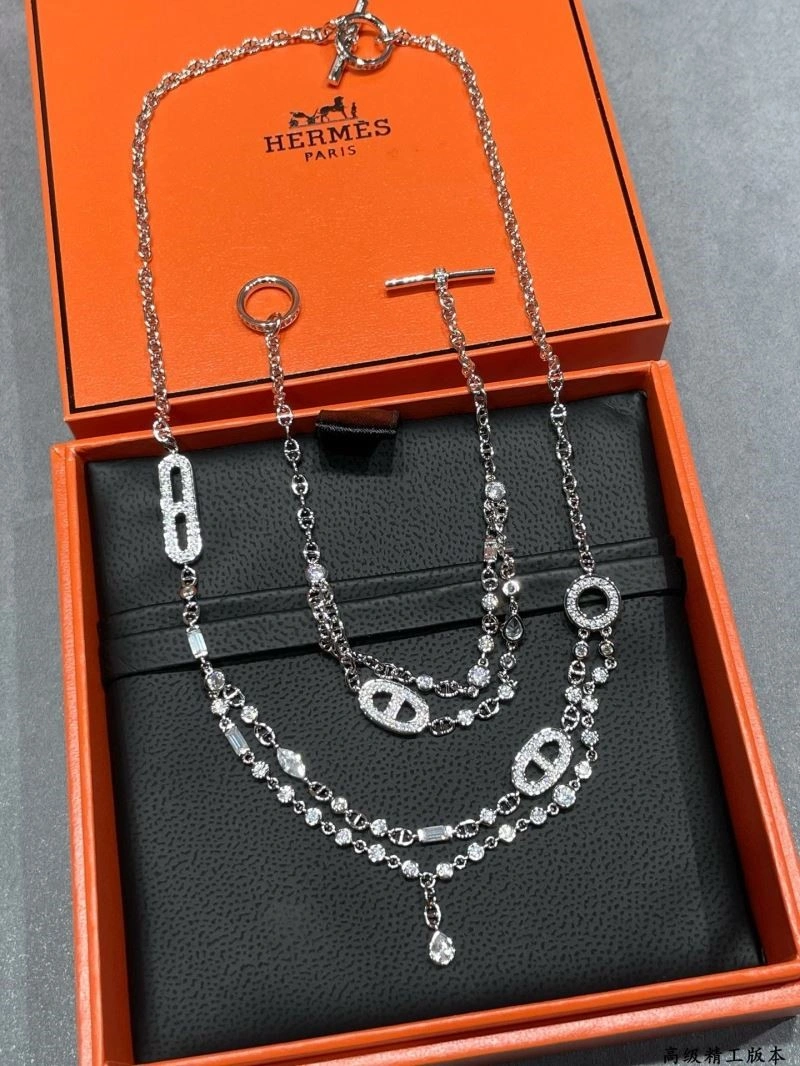 Precise copy Hermes Necklaces