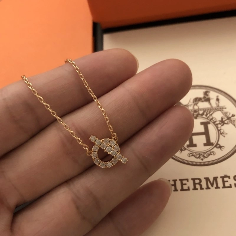 Brand-authenticated Hermes Necklaces