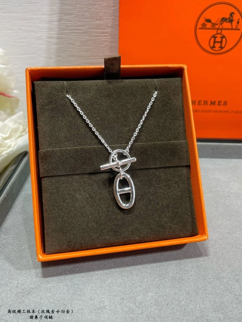 Brand-authenticated Hermes Necklaces