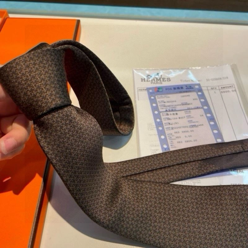 Brand-original Hermes Neckties