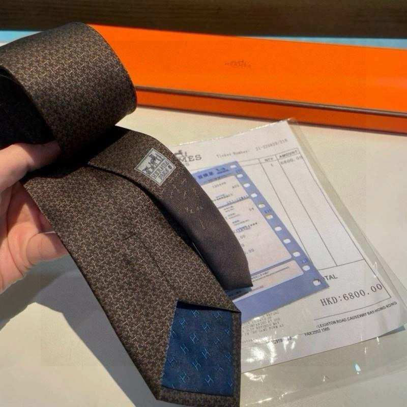 Brand-original Hermes Neckties