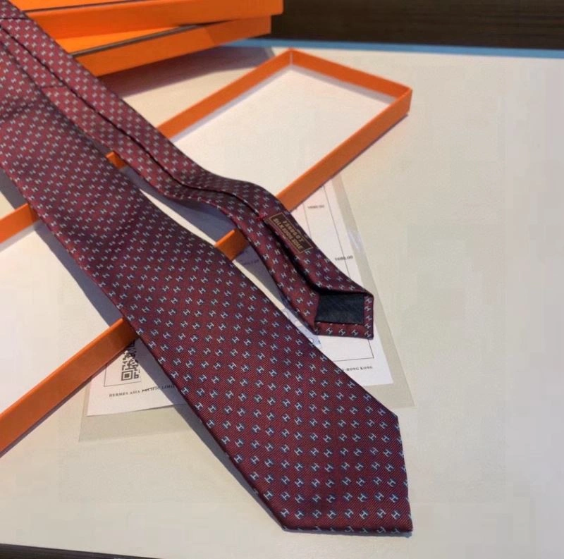 Brand-authenticated Hermes Neckties