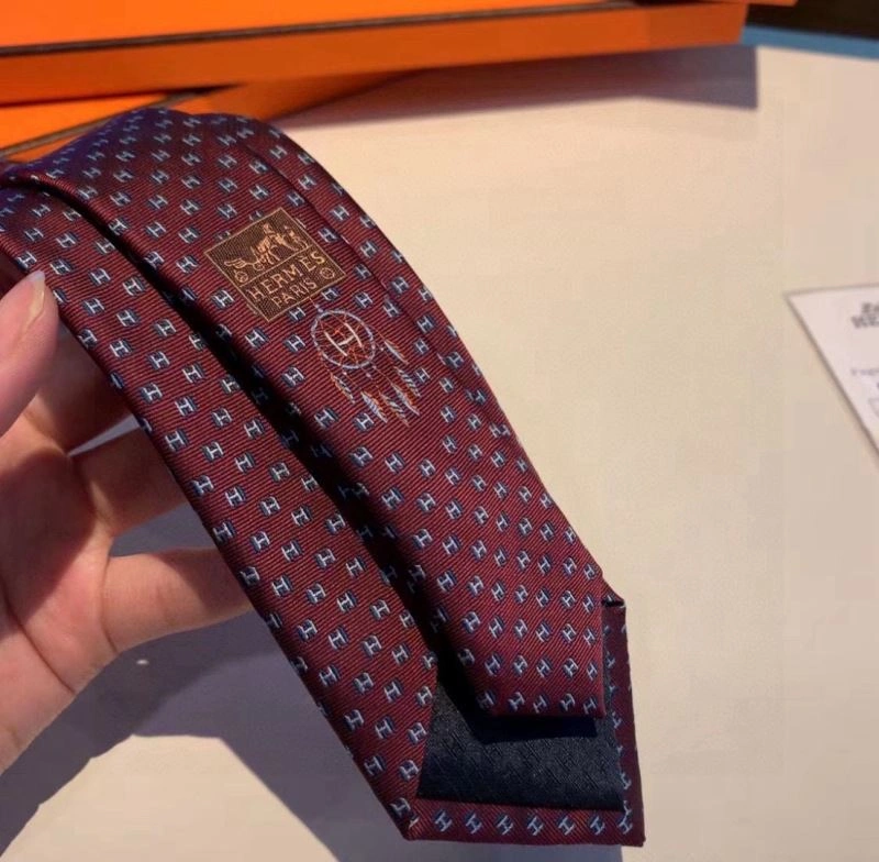 Brand-authenticated Hermes Neckties