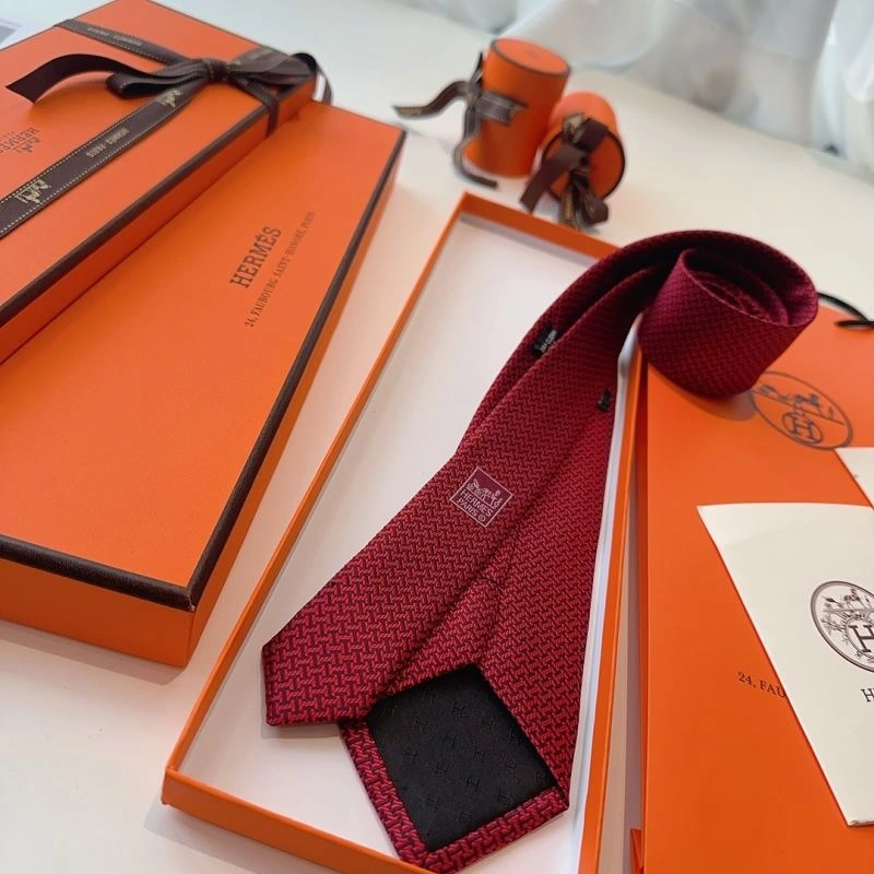 Brand-authenticated Hermes Neckties