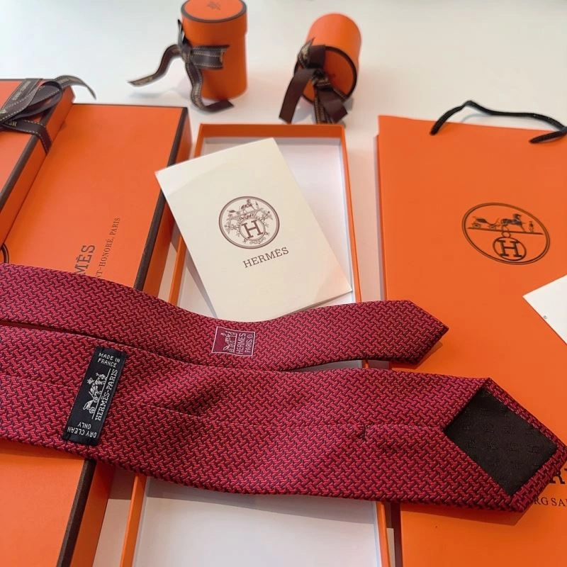 Brand-authenticated Hermes Neckties