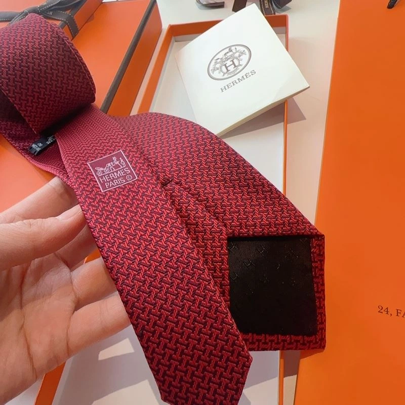 Brand-authenticated Hermes Neckties