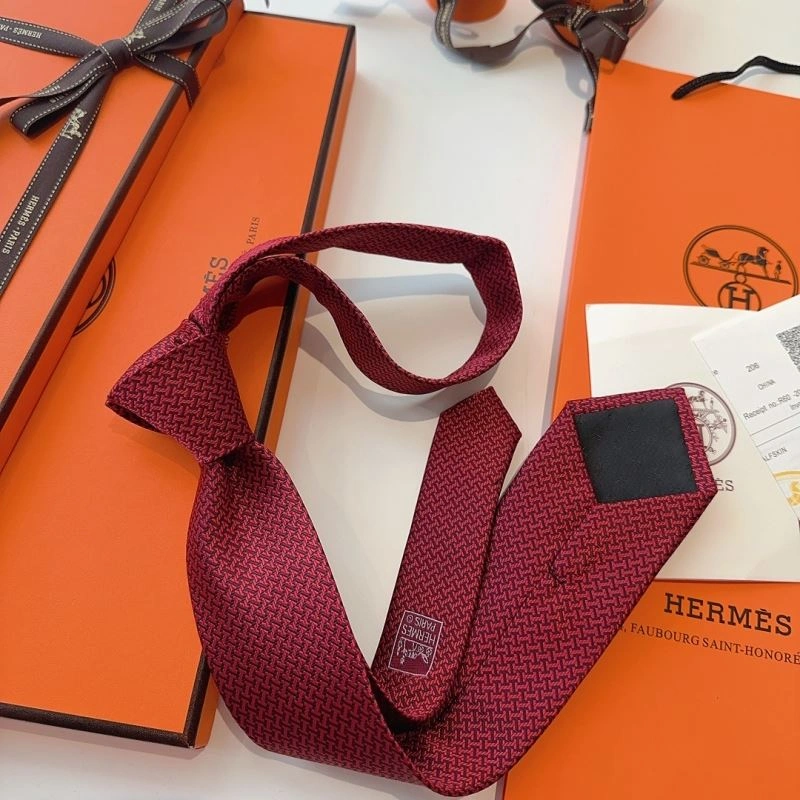 Brand-authenticated Hermes Neckties