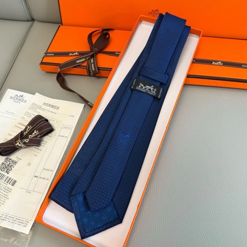 Brand-authenticated Hermes Neckties