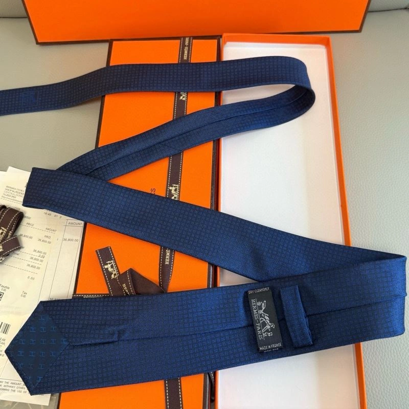 Brand-authenticated Hermes Neckties