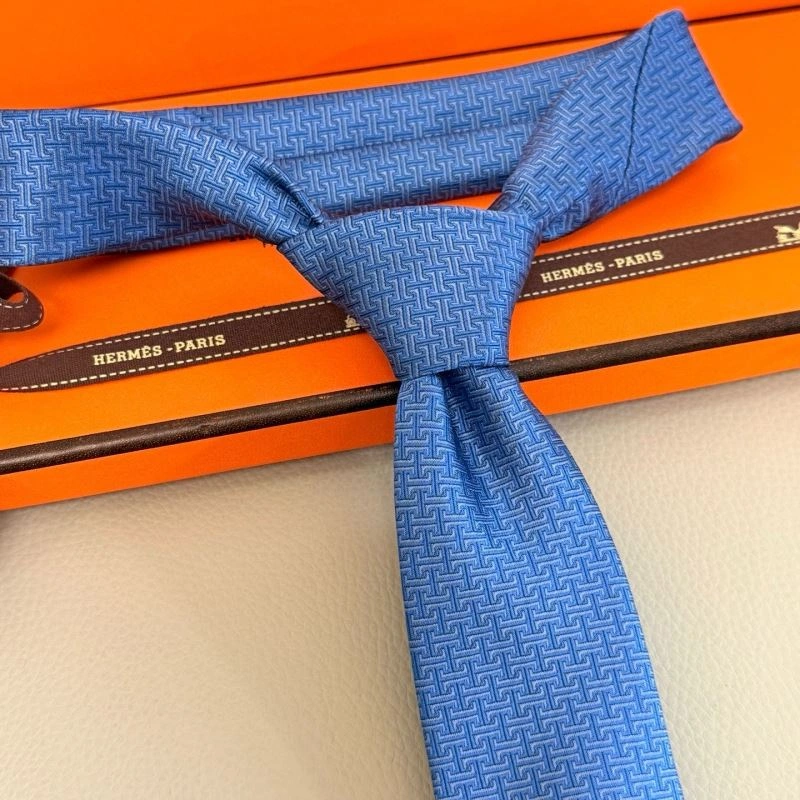 Brand-authenticated Hermes Neckties