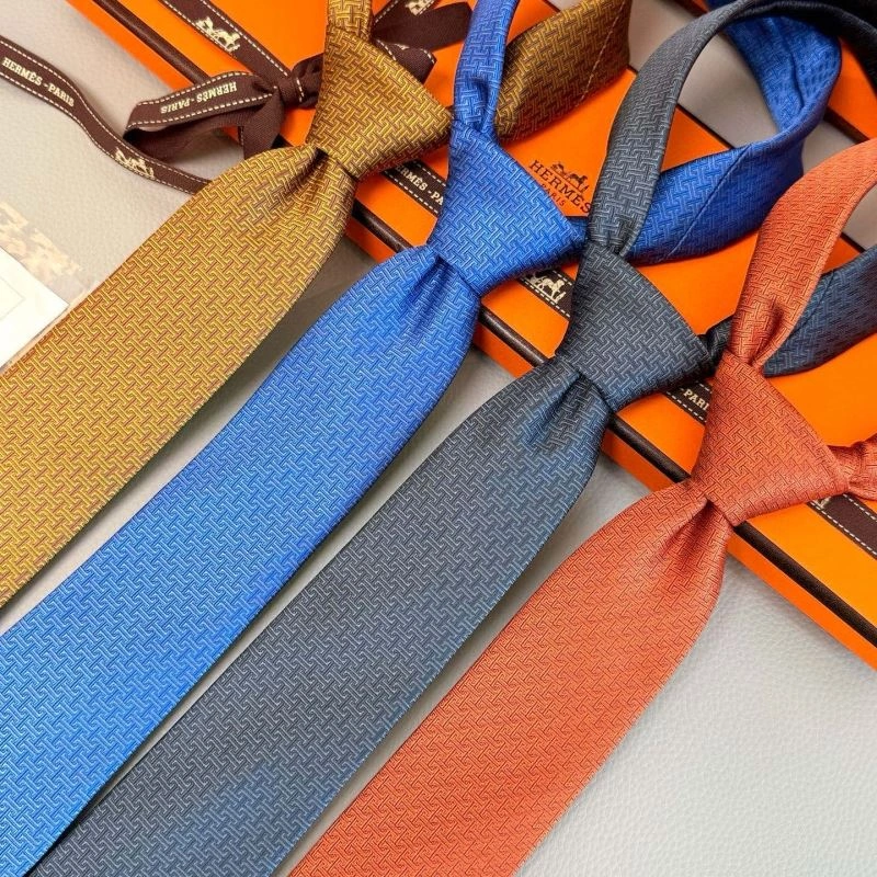 Brand-authenticated Hermes Neckties