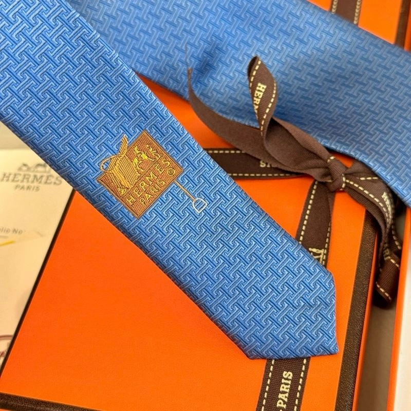 Brand-authenticated Hermes Neckties