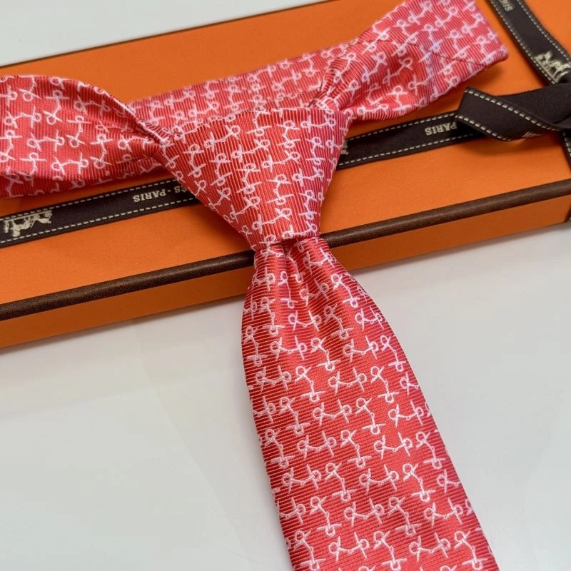 Factory-made Hermes Neckties