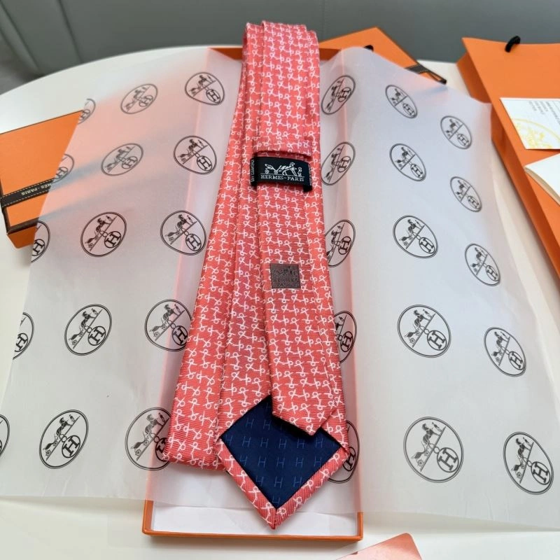 Factory-made Hermes Neckties