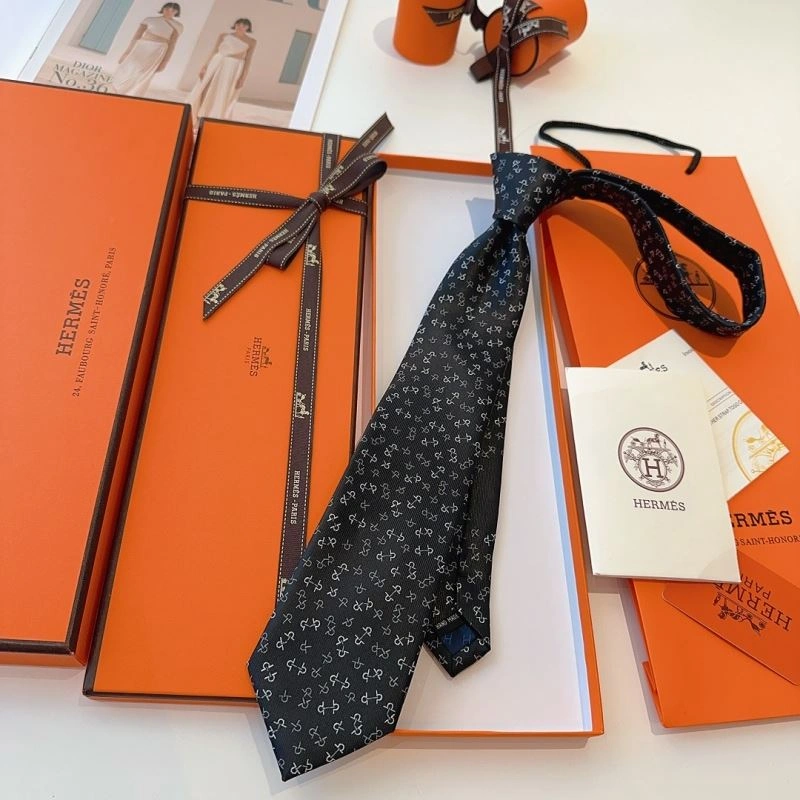 Brand-original Hermes Neckties
