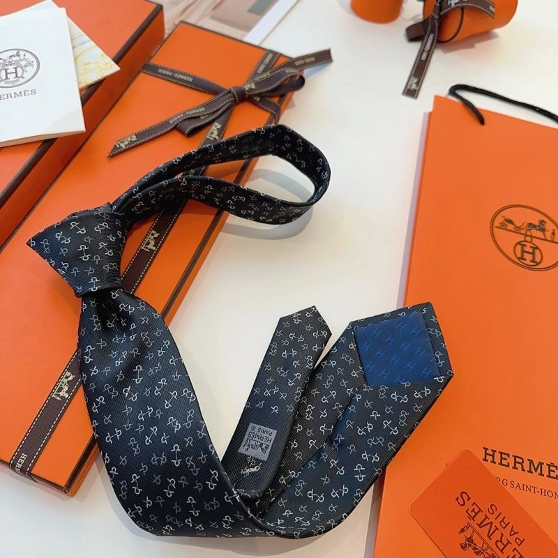Brand-original Hermes Neckties