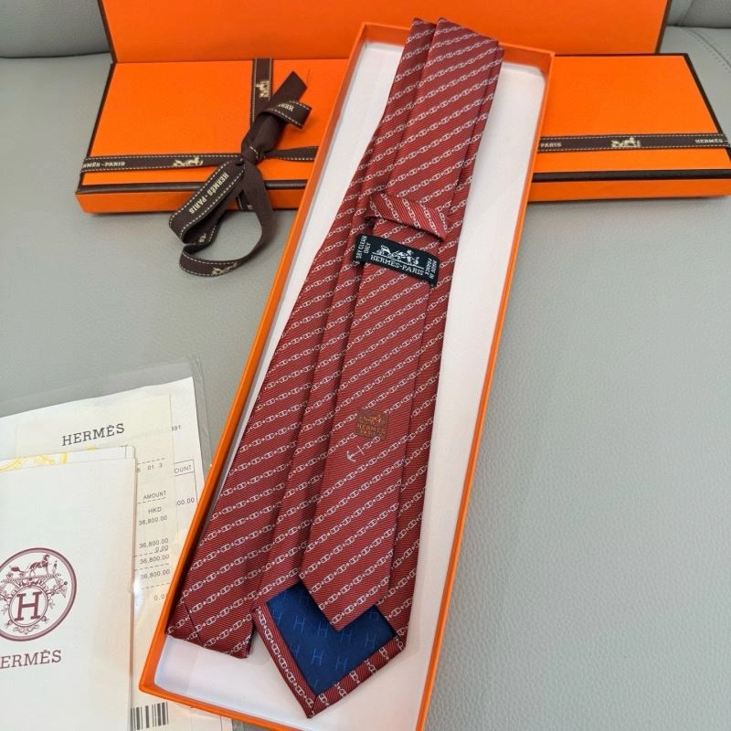 Brand-original Hermes Neckties