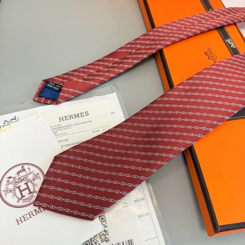 Brand-original Hermes Neckties