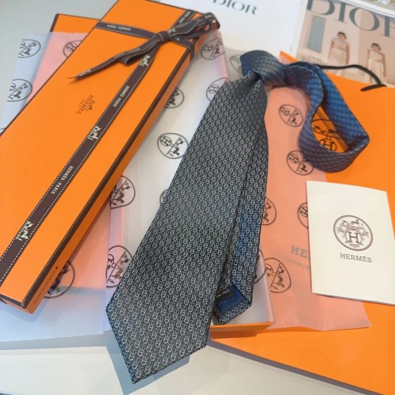 Factory-made Hermes Neckties