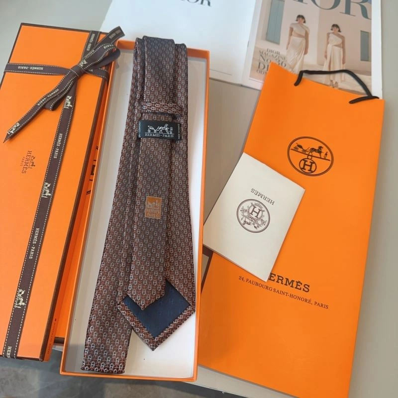 Brand-original Hermes Neckties