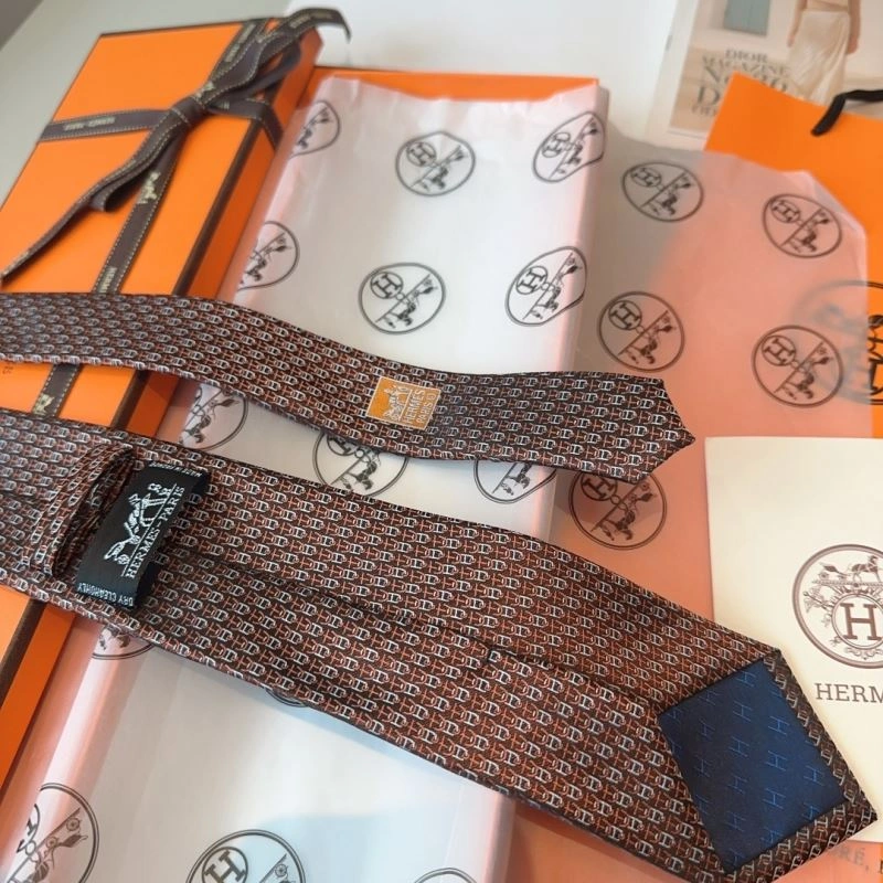Brand-original Hermes Neckties