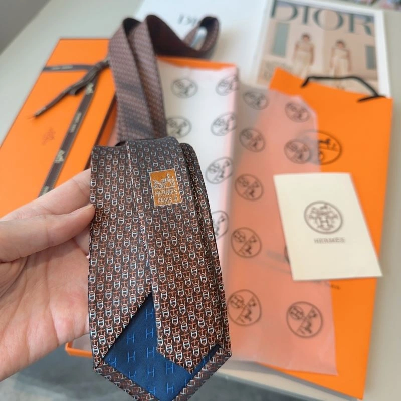 Brand-original Hermes Neckties