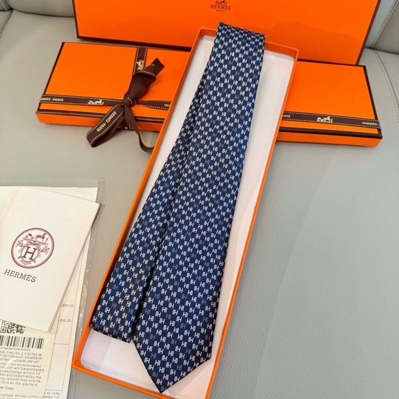 Brand-original Hermes Neckties