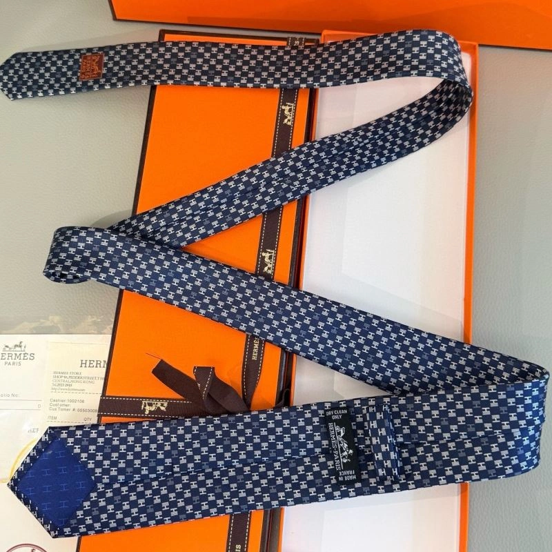 Brand-original Hermes Neckties