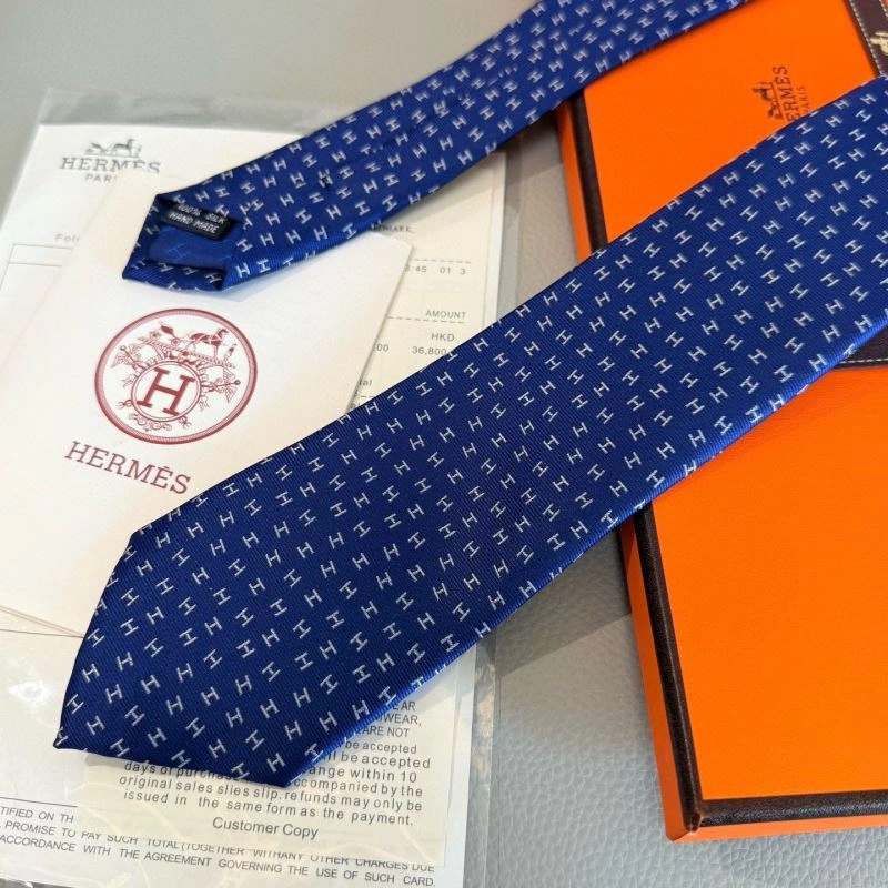 Indistinguishable Hermes Neckties