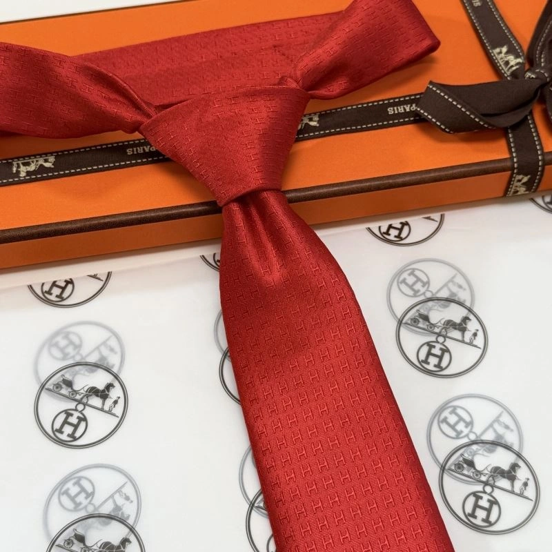 Factory-made Hermes Neckties