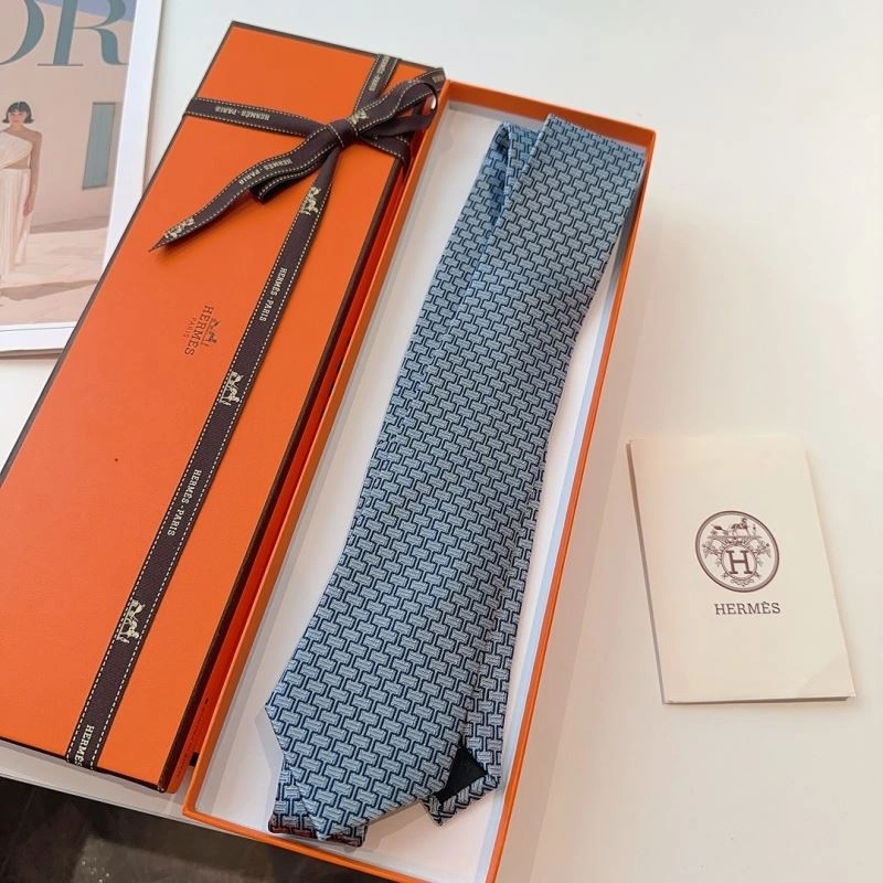 Brand-authenticated Hermes Neckties