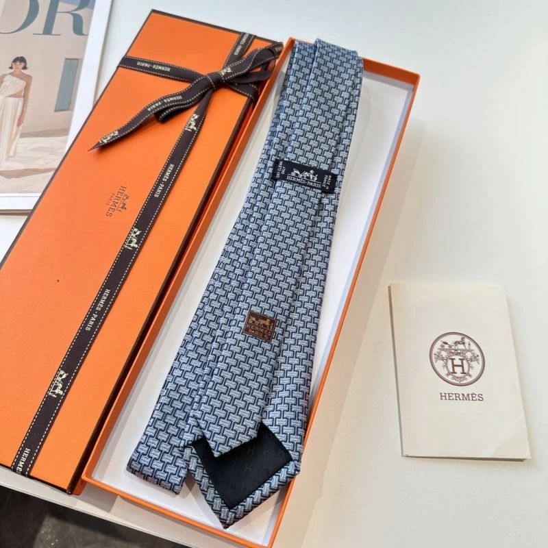 Brand-authenticated Hermes Neckties