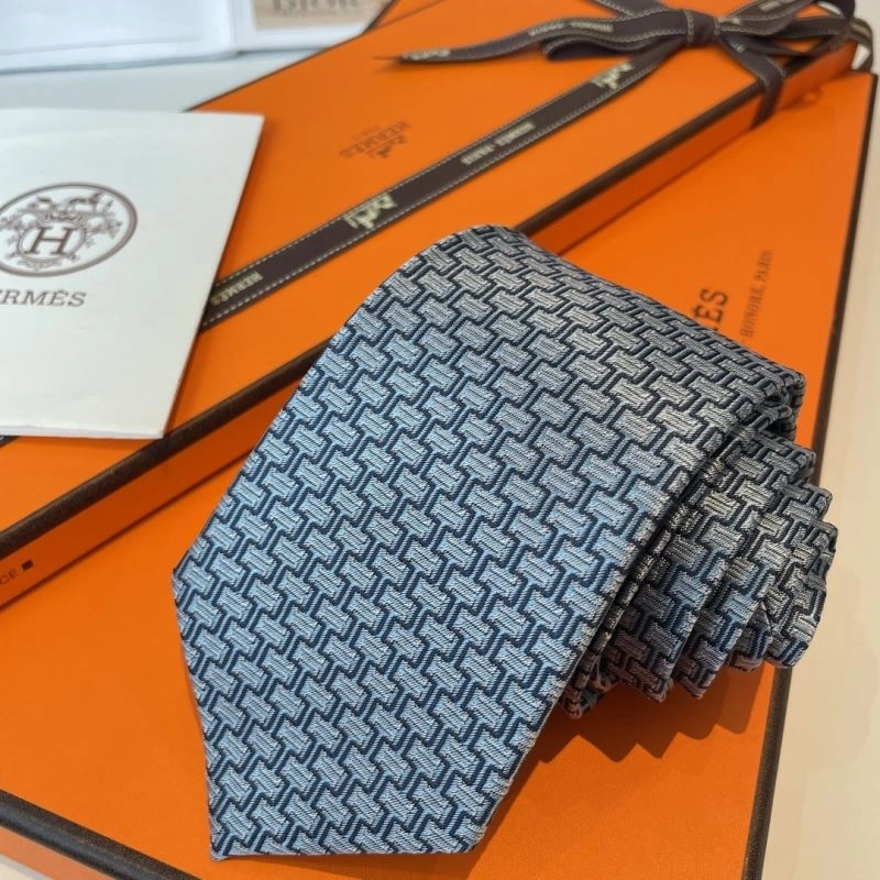 Brand-authenticated Hermes Neckties