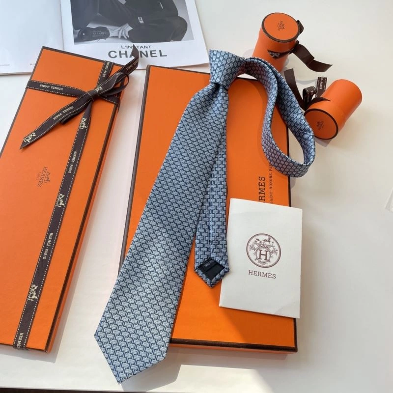Brand-authenticated Hermes Neckties