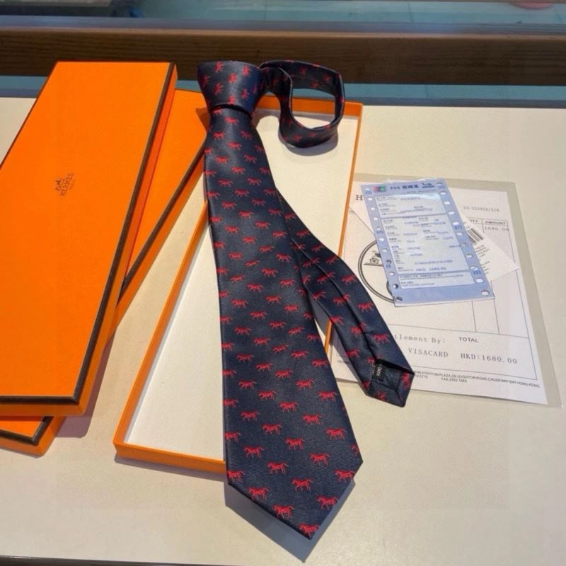 Authentic Hermes Neckties