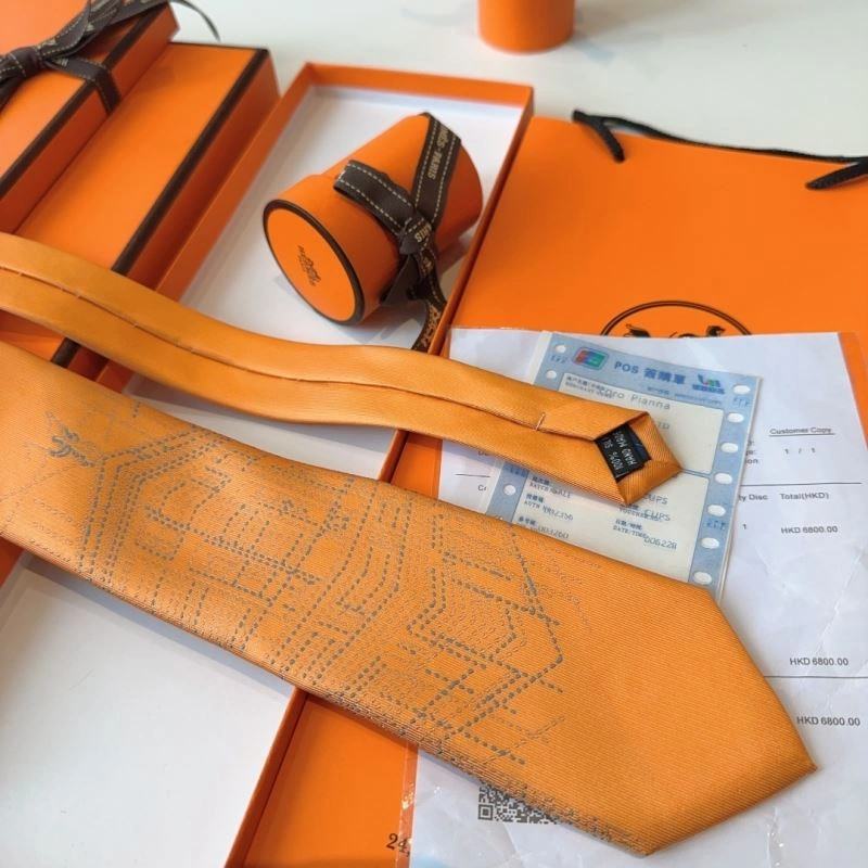 Exact replica Hermes Neckties