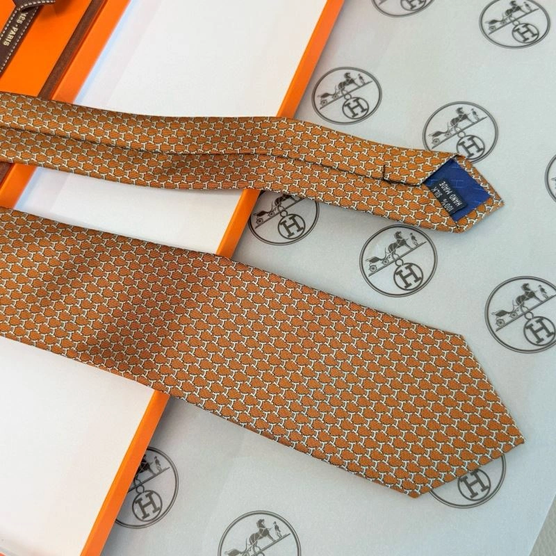 Brand-authenticated Hermes Neckties