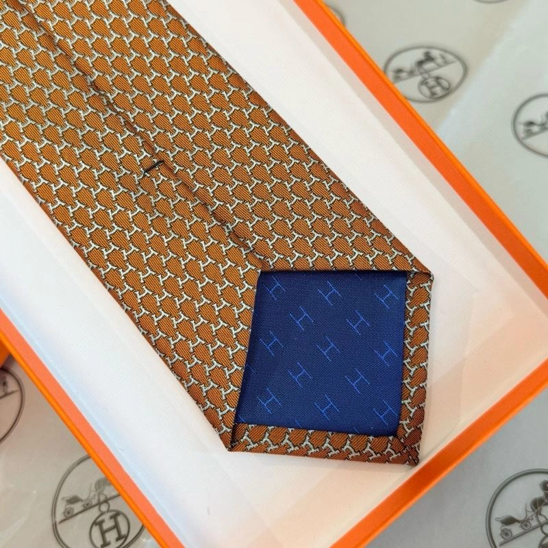 Brand-authenticated Hermes Neckties