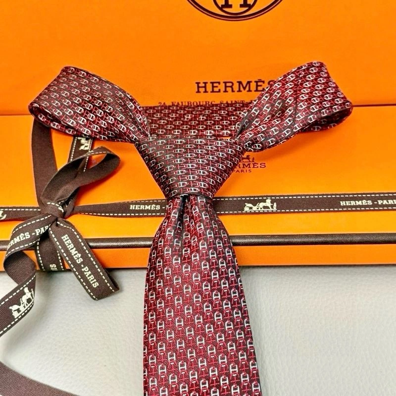 Factory-made Hermes Neckties
