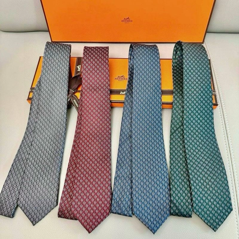 Factory-made Hermes Neckties