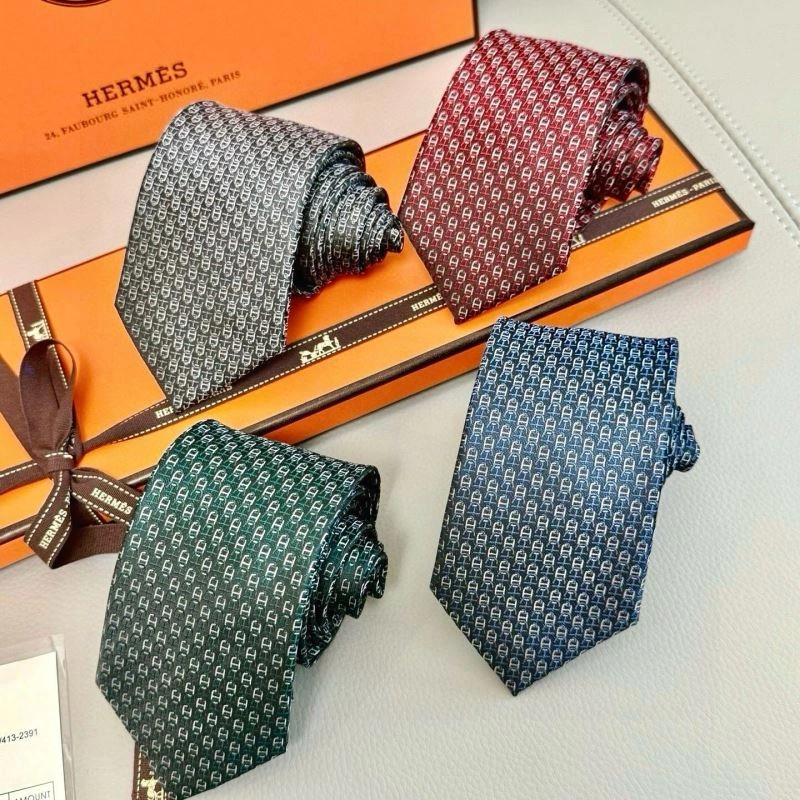 Factory-made Hermes Neckties