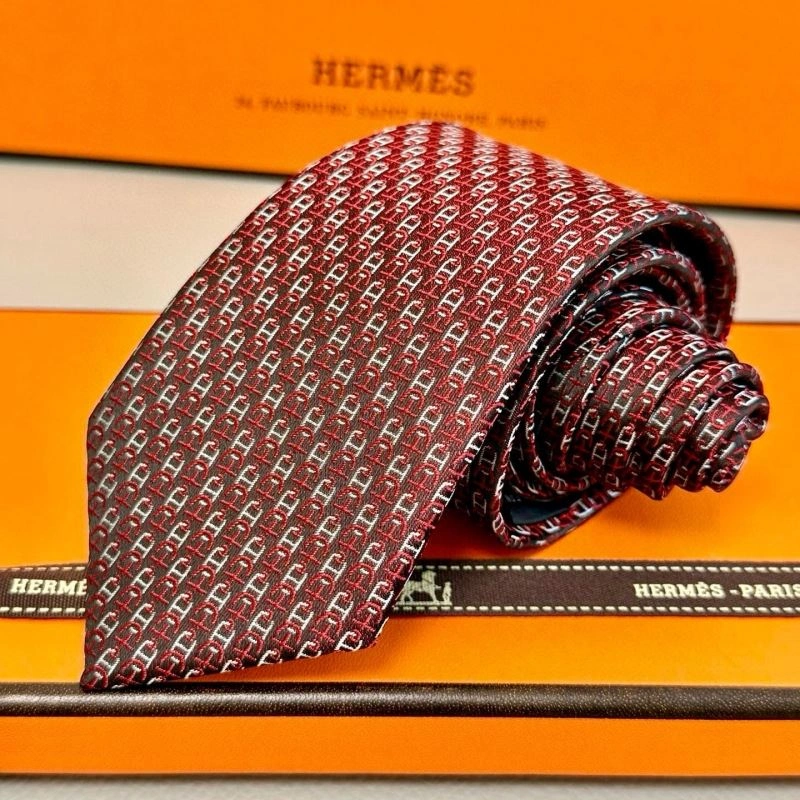 Factory-made Hermes Neckties