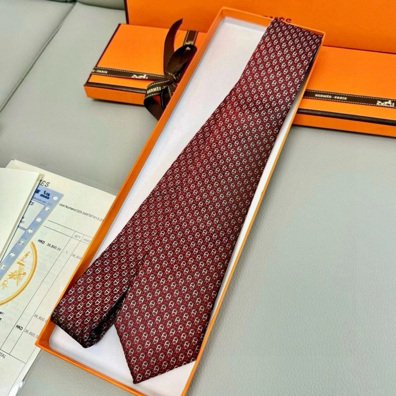 Factory-made Hermes Neckties
