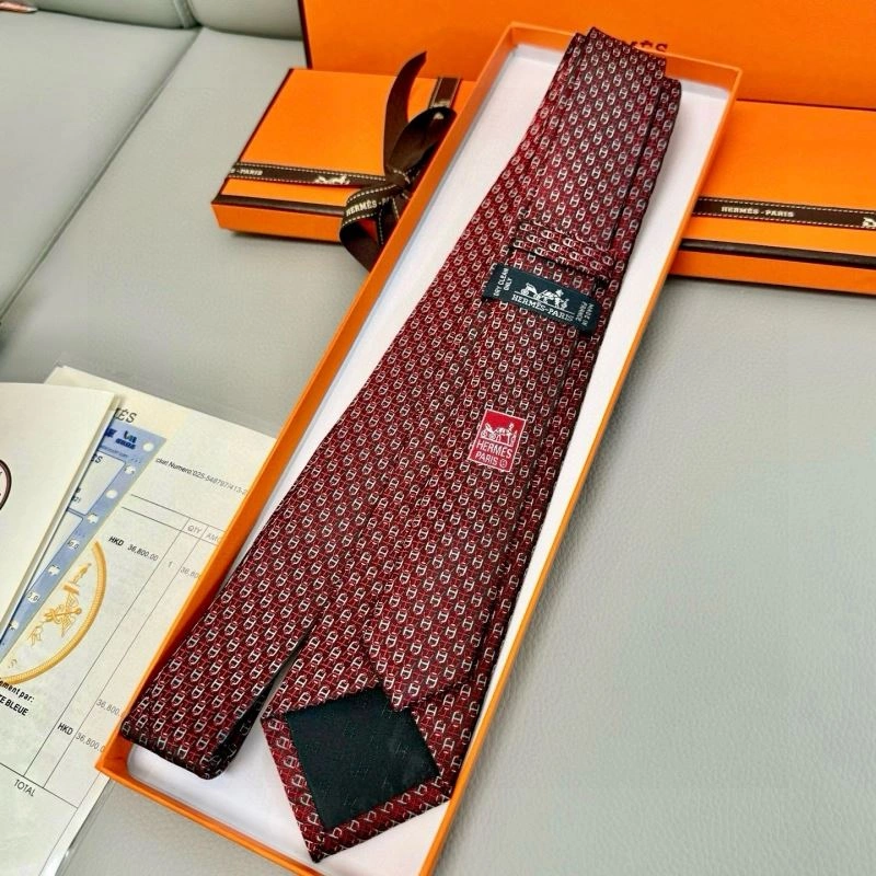 Factory-made Hermes Neckties