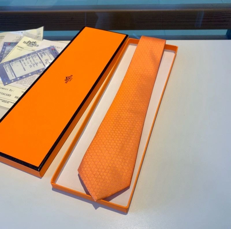 Brand-authenticated Hermes Neckties