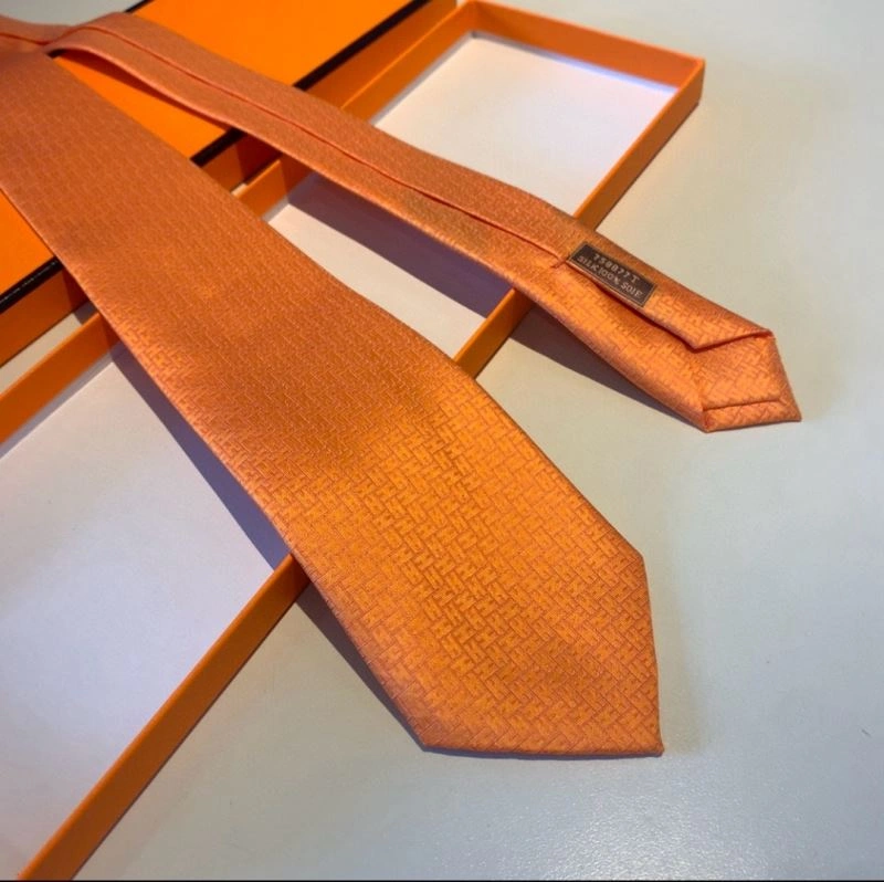 Brand-authenticated Hermes Neckties