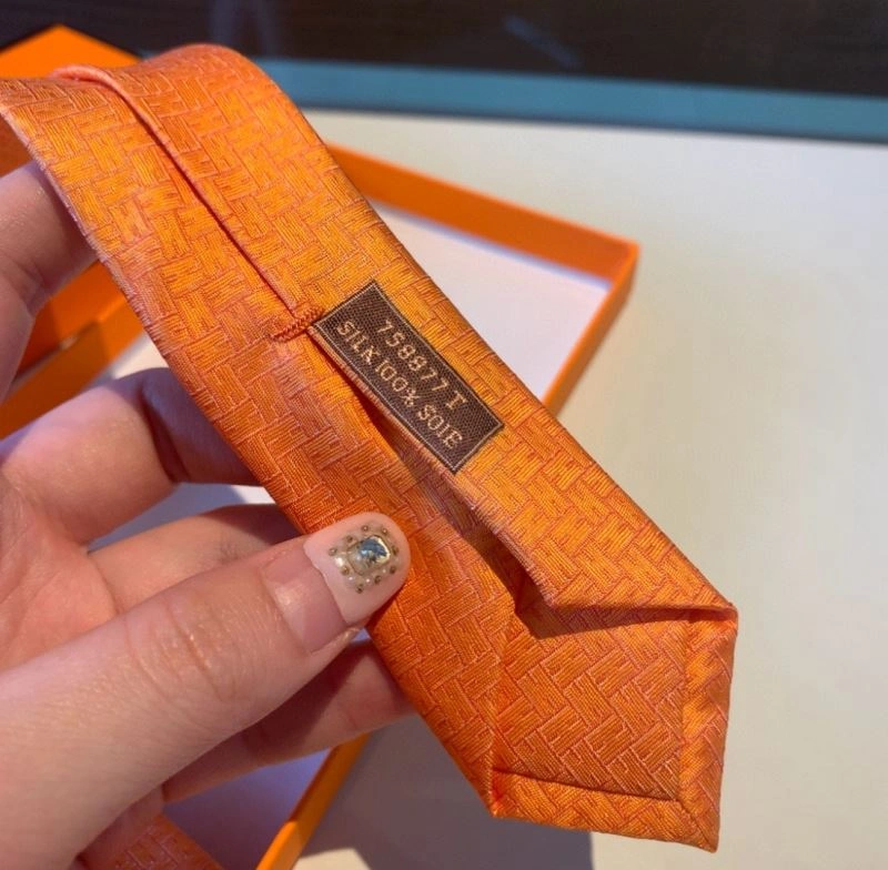 Brand-authenticated Hermes Neckties